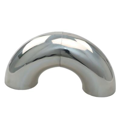 China Thin Walled Capillary Tube Decorative Pipes Tubes 90 Degree Elbow Long Radius for sale