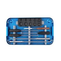 China Orthopedic Peek Cervical Cage Bone Spinal Instrument Set for sale