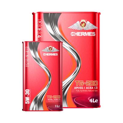 China 5W30 API SQ ACEA C3 GTL Fully Synthetic Gasoline Engine Oil For Turbocharged GDI Engines for sale