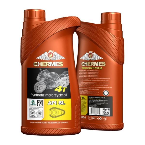Quality API SL Motorcycle Engine Oil 1L with Private Label OEM/ODM Support for sale