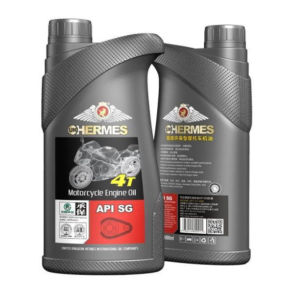 Quality High-Performance API SG 4-Stroke Motorcycle Engine Oil in 1L Pack for Private Label for sale