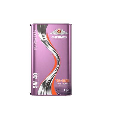 China TG-300 API SP 5W-40 ACEA C3 Full Synthetic Gasoline Engine Oil 1L for Passenger Cars and Light Commercial Vehicles for sale