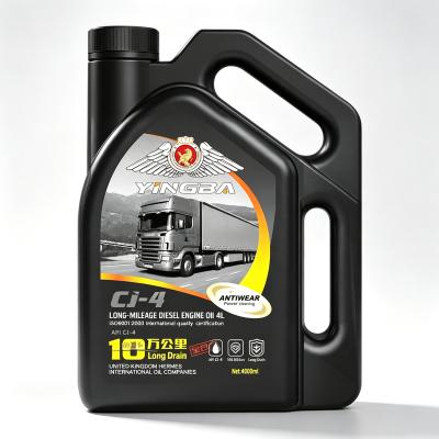 China API CJ-4 100,000 km Extended-Drain Heavy-Duty Diesel Engine Oil with Soot Control for Long-Distance Performance for sale