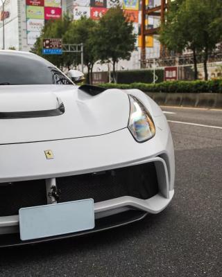 China Ferrari F12 Carbon Fiber body Kit F12 Novitec N-largo style front and rear bumper wheel arch F12 front lip diffuser spoiler for sale