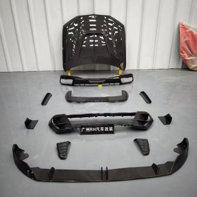 China BMW X7 Carbon fiber Body Kit X7 LD stijl carbon fiber voorlip diffuser Spoiler kap wiel boog Te koop
