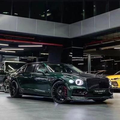 Cina Bentley Flying Spur Corpo in fibra di carbonio Kit Flying Spur aggiornamenti stile MANSORY diffusore della bocca anteriore Spoiler cappuccio corpo kit in vendita