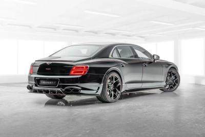 Cina Bentley Flying Spur Corpo in fibra di carbonio Kit Flying Spur aggiornamenti stile MANSORY diffusore della bocca anteriore Spoiler cappuccio corpo kit in vendita