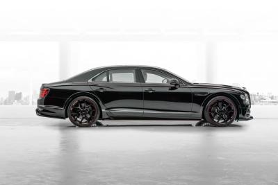 Cina Bentley Flying Spur Corpo in fibra di carbonio Kit Flying Spur aggiornamenti stile MANSORY diffusore della bocca anteriore Spoiler cappuccio corpo kit in vendita