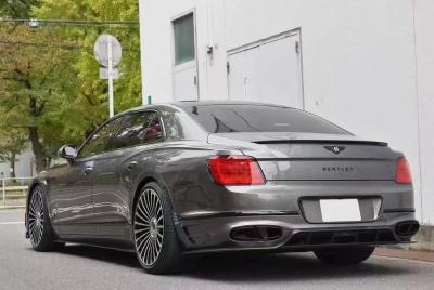 Cina Bentley Flying Spur Corpo in fibra di carbonio Kit Flying Spur aggiornamenti stile MANSORY diffusore della bocca anteriore Spoiler cappuccio corpo kit in vendita