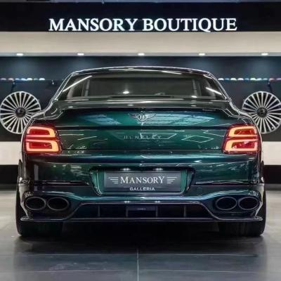 Cina Bentley Flying Spur Corpo in fibra di carbonio Kit Flying Spur aggiornamenti stile MANSORY diffusore della bocca anteriore Spoiler cappuccio corpo kit in vendita