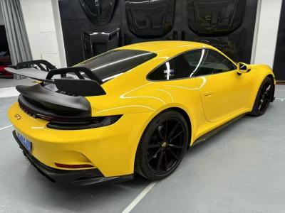 Cina Porsche 992 Carrozzeria in fibra di carbonio Kit 992 stile GT3 frontale e posteriore paraurti gonna laterale spoiler cappuccio in vendita