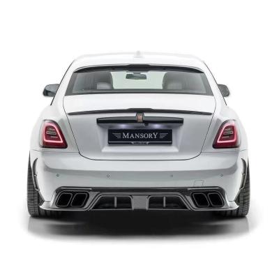 Cina Rolls-Royce Ghost Corpo in fibra di carbonio Kit stile mansory davanti e dietro paraurti spoilers paraurti paraurti in vendita