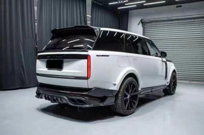 China Land Rover Range Rover Carbon fiber Body Kit Range Rover Upgraded Mansory stijl voorlip diffuser Spoiler motorkap wiel boog zijrok Te koop