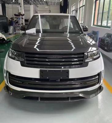 China Land Rover Range Rover Carbon fiber Body Kit Range Rover Upgraded Mansory stijl voorlip diffuser Spoiler motorkap wiel boog zijrok Te koop