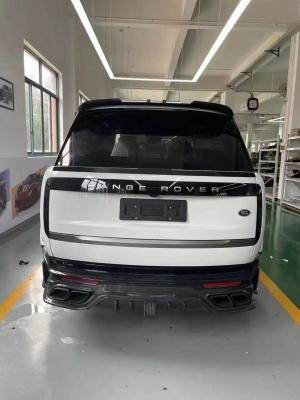 China Land Rover Range Rover Carbon fiber Body Kit Range Rover Upgraded Mansory stijl voorlip diffuser Spoiler motorkap wiel boog zijrok Te koop