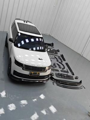 China Land Rover Range Rover Carbon fiber Body Kit Range Rover Upgraded Mansory stijl voorlip diffuser Spoiler motorkap wiel boog zijrok Te koop