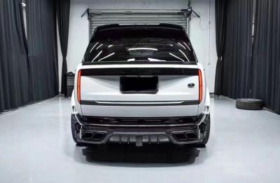 China Land Rover Range Rover Carbon fiber Body Kit Range Rover Upgraded Mansory stijl voorlip diffuser Spoiler motorkap wiel boog zijrok Te koop