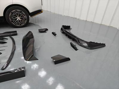 China Land Rover Range Rover Carbon fiber Body Kit Range Rover Upgraded Mansory stijl voorlip diffuser Spoiler motorkap wiel boog zijrok Te koop