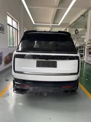 China Land Rover Range Rover Carbon fiber Body Kit Range Rover Upgraded Mansory stijl voorlip diffuser Spoiler motorkap wiel boog zijrok Te koop