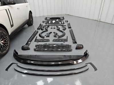 China Land Rover Range Rover Carbon fiber Body Kit Range Rover Upgraded Mansory stijl voorlip diffuser Spoiler motorkap wiel boog zijrok Te koop