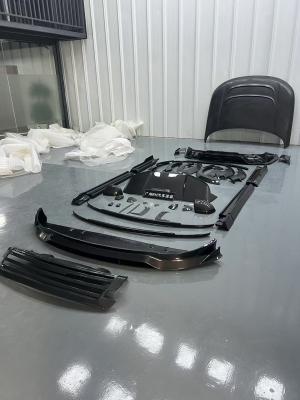 China Land Rover Range Rover Carbon fiber Body Kit Range Rover Upgraded Mansory stijl voorlip diffuser Spoiler motorkap wiel boog zijrok Te koop