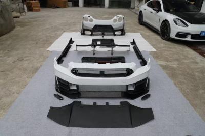 Cina Nissan GTR Corpo in fibra di carbonio Kit GTR r35 Modernizzato 2024nismo stile spoiler paraurti anteriori e posteriori paraurti del cofano paraurti del cofano in vendita