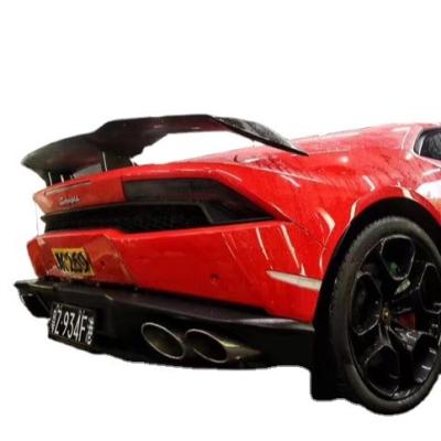 중국 람보르기니 LP580 LP610 탄소 섬유 스포일러 LP580 LP610 업그레이드 된 Vors 스타일 탄소 섬유 스포일러 날개 판매용