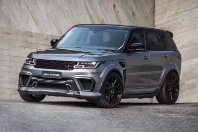 China Runde ASPEC Style CF& FRP Wide Body Kit Front Bumper Rear Bumper Side Skirt Fender for Land Rover RANGE ROVE SPORT 2014-2017 for sale