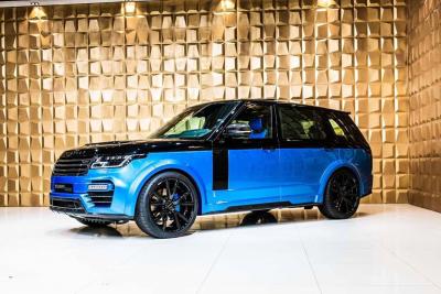 Cina Black Range Rover Bodykits 240mm Carbon Fiber Widebody Kit 2019- in vendita