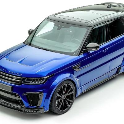 Cina Sostituzione Riparazione Land Rover Body Kit 2017 - 2019 Spoiler Hood Resina Fibre Front Lip in vendita