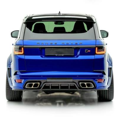 Cina Sostituzione Riparazione Land Rover Body Kit 2017 - 2019 Spoiler Hood Resina Fibre Front Lip in vendita