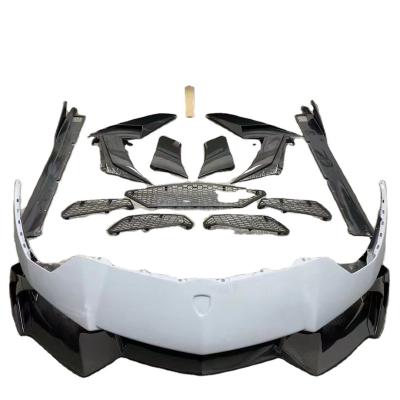 중국 람보르기니 LP700 탄소 섬유 보디 키트 LP700 업그레이드 MSY 스타일 건조 탄소 섬유 앞뒤 배머 스포일러 판매용