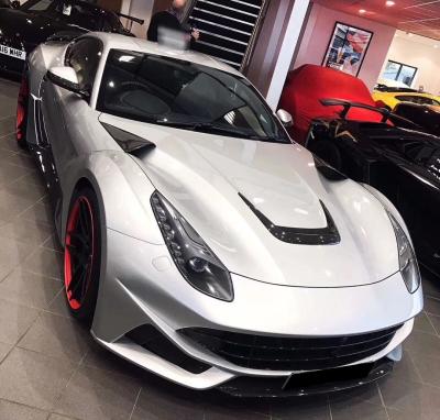 China High Quality Carbon Fiber for Ferrari F12 Carbon Fiber Cover Decoration F12 Carbon Fiber Engine Compartment Tuyere Small Piece for sale