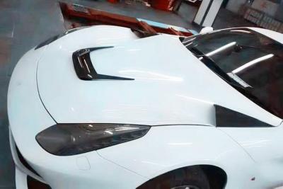 China High Quality Carbon Fiber for Ferrari F12 Carbon Fiber Cover Decoration F12 Carbon Fiber Engine Compartment Tuyere Small Piece for sale