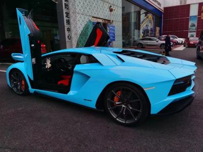 Cina Per Lamborghini Aventador LP700 Kit corpo in fibra di carbonio LP740 Style Spoiler del paraurti anteriore e posteriore in vendita