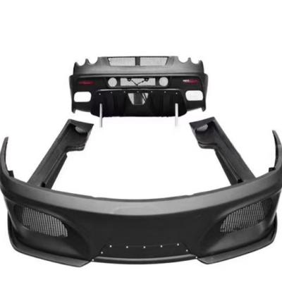 Китай Для Ferrari F430 корпусный комплект F430 модернизированный ASI стиль передний и задний бамперы спойлер F430 корпусный комплект из углеродного волокна продается