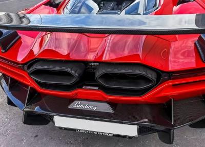 China Revuelto Lamborghini Body Kit DMC Stijl Rood Carbon Fiber Spoiler Wing Te koop