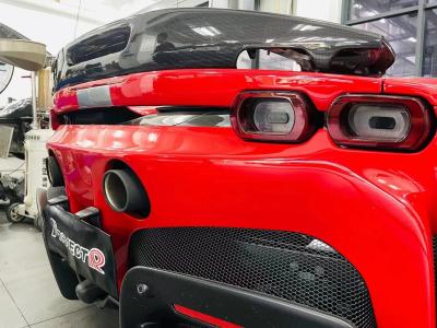 China Spoiler de fibra de carbono Spoiler de fibra de carbono para Ferrari SF90 SF90 Upgraded OEM Style Spoiler Tail à venda