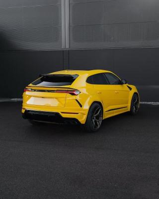 Cina Giallo Lamborghini Urus Body Kit Fibra di carbonio Labbro anteriore Luxury Car Diffuser Widebody Kit in vendita