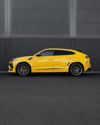 Cina Giallo Lamborghini Urus Body Kit Fibra di carbonio Labbro anteriore Luxury Car Diffuser Widebody Kit in vendita