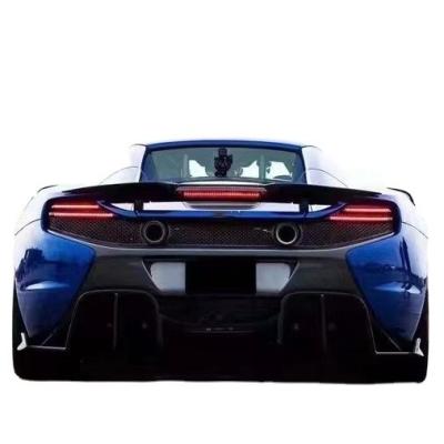 China Sell Like Hot Cakes for McLaren MP4-12C 625C 650S Carbon Fiber Body Kit Upgraded 675LT Style Side Skirt Rear Diffuser for sale