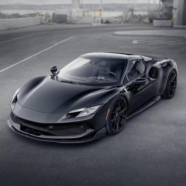 Quality OEM Ferrari 296 Gtb Body Kit Carbon Fiber Body FY Style Side Skirt Body Kit for sale