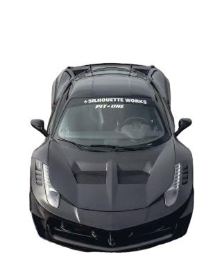 China 458 Ferrari Body Kit LB Style Front And Rear Bumper 2011 - 2014 Hood Spoiler For Car for sale