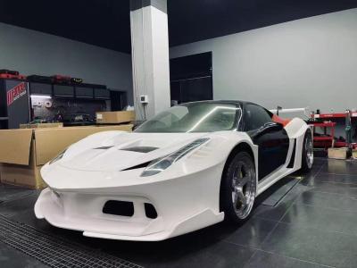 Cina 458 Ferrari Body Kit LB Stile Fronte e paraurti posteriori 2011 - 2014 Hood Spoiler For Car in vendita