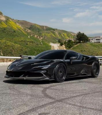 Cina SF90 Ferrari Carbon Fiber Body Kit 1016 Stile Labbro anteriore in vendita