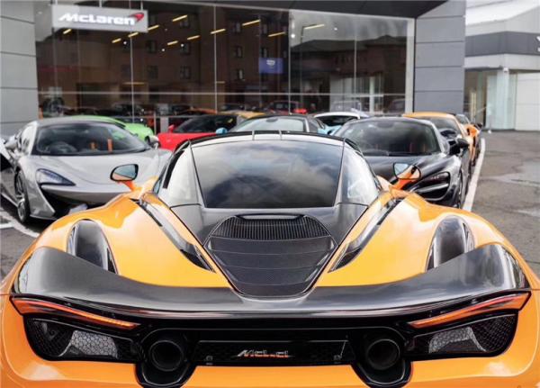 Quality 2017 OEM Mclaren Body Kit 720s Carbon Fiber Rear Cover Body Kit 2019 for sale