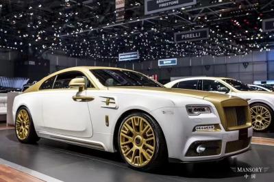 Cina Mansory Style Rolls Royce Body Kit Wraith Auto Parts in vendita