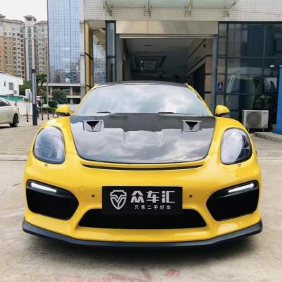 Cina Prodotti in plastica PU per Porsche Boxster 981 Boxster 981 Body Kit GT4 aggiornato Spoiler del paraurti anteriore e posteriore in vendita