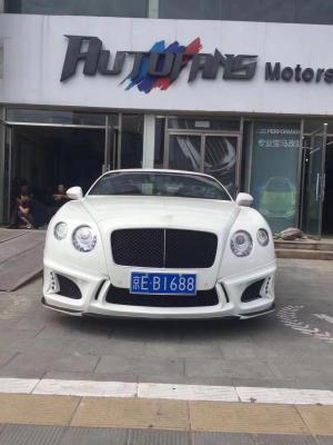 Cina ODM Bianco Bentley Continental Gt Body Kit WD Stile Car Skirt Spoiler Body Kit in vendita