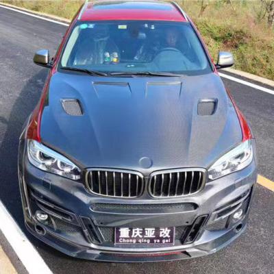 China Selling for BMW X5 X6 F15 F16 Carbon Fiber Hood Carbon Fiber Hood X5 X6 Carbon Fiber Cover for sale